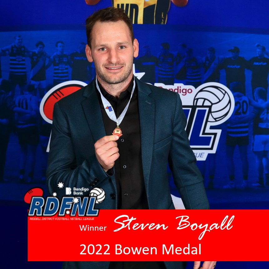 Steven Boyall wins Bowan Medal.